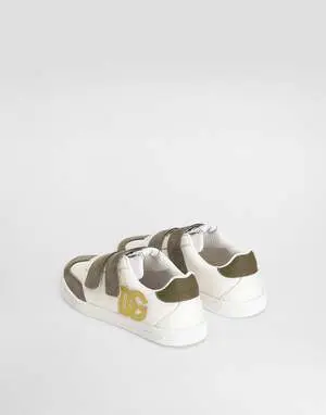 Dolce & Gabbana New Roma" Calfskin Nappa Sneakers - Multicolor