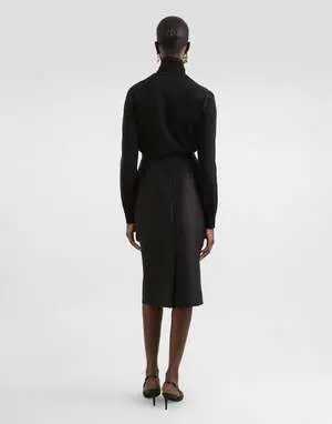 Dolce & Gabbana Faille Sheath Skirt Skirts