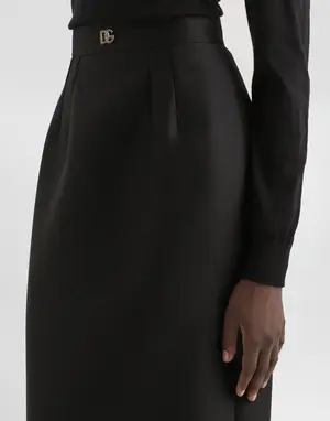 Dolce & Gabbana Faille Sheath Skirt Skirts