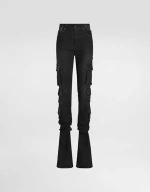 Dolce & Gabbana Denim Trousers Denim And Jeans Multi-colored - Multicolor