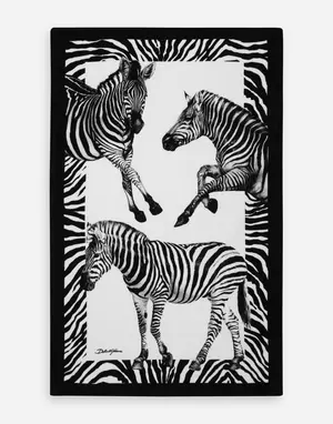 Dolce & Gabbana Terry Cotton Beach Towel All Over-patterned Towels - Multicolor
