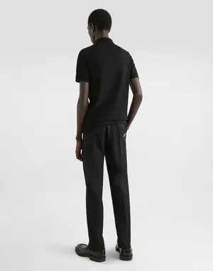 Dolce & Gabbana Polo M/c T-shirts And Polos - Black
