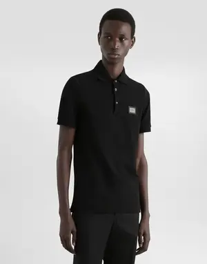 Dolce & Gabbana Polo M/c T-shirts And Polos - Black
