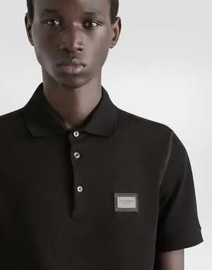 Dolce & Gabbana Polo M/c T-shirts And Polos - Black