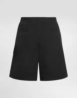 Dolce & Gabbana Waxed Faille Bermuda Shorts