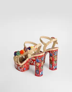 Dolce & Gabbana Sandalo Plt Sandals And Wedges