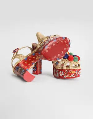 Dolce & Gabbana Sandalo Plt Sandals And Wedges