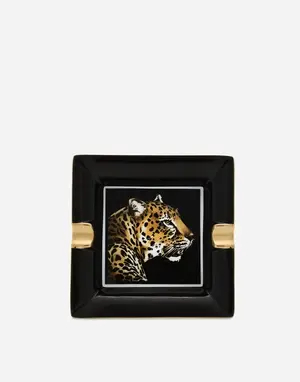 Dolce & Gabbana Porcelain Ashtray Designer Ashtrays - Multicolor