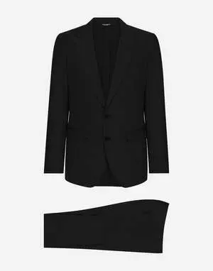 Dolce & Gabbana Single-breasted Taormina-fit Suit Suits And Blazers - Black