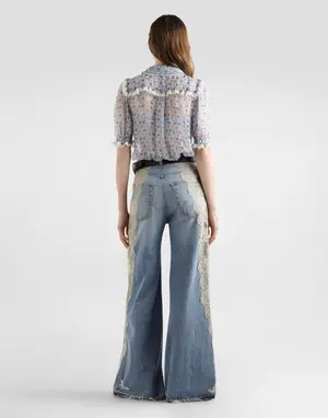 Dolce & Gabbana 5-pocket Denim Trousers Denim And Jeans Multi-colored