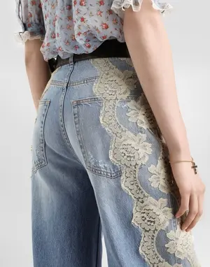 Dolce & Gabbana 5-pocket Denim Trousers Denim And Jeans Multi-colored