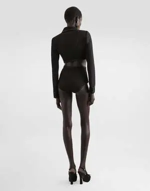 Dolce & Gabbana Short Wool Crepe Jacket Coats And Jackets