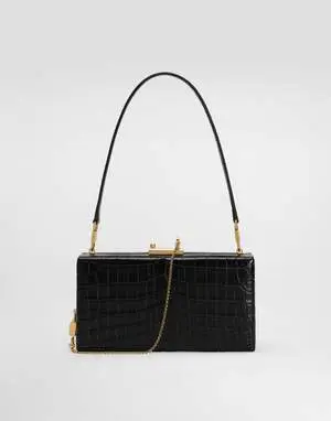Dolce & Gabbana Calfskin Eva Box Bag - Black