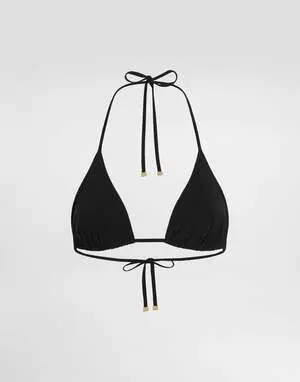 Dolce & Gabbana Triangolo Scorrevole Swimwear Jersey - Black