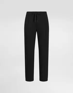 Dolce & Gabbana Technical Jersey Trousers Pants And Shorts