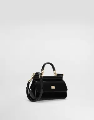 Dolce & Gabbana Mini Sicily Handbag - Black