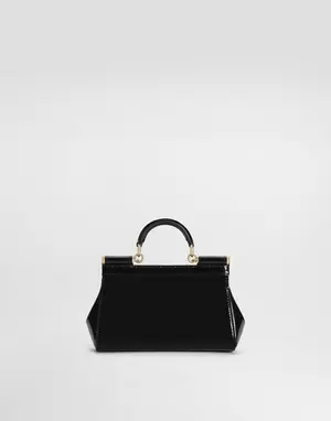 Dolce & Gabbana Mini Sicily Handbag - Black