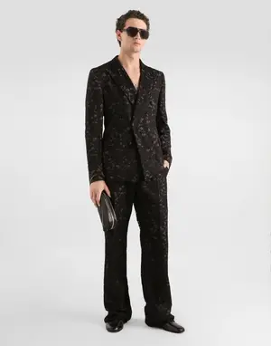Dolce & Gabbana Lace Trousers - Multicolor
