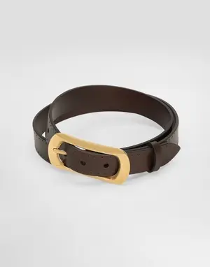 Dolce & Gabbana Tempesta Calfskin Belt