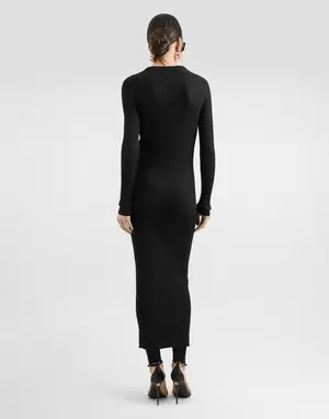 Dolce & Gabbana Ribbed Wool Leggings Pants And Shorts