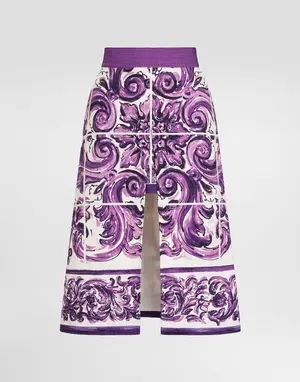 Dolce & Gabbana Majolica-print Skirt Skirts - Multicolor