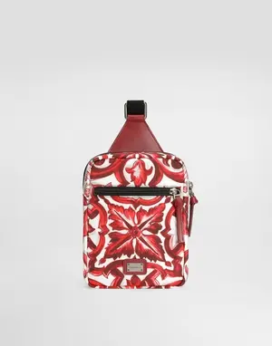 Dolce & Gabbana Majolica-print Nylon Waist Bag Accessories - Multicolor