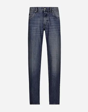 Dolce & Gabbana Classic Jeans With Dg Embroidery Denim Multi-colored - Multicolor