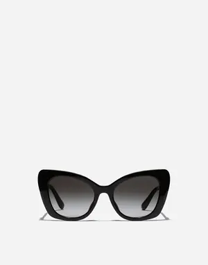 Dolce & Gabbana Dg Crossed Sunglasses - Black