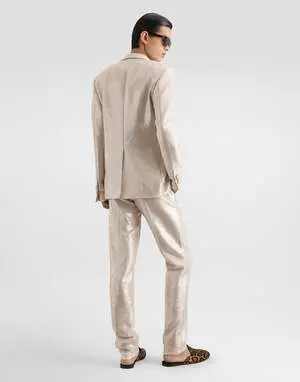 Dolce & Gabbana Sequin Trousers Pants And Shorts Sequins