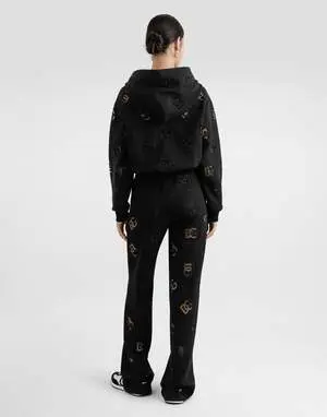 Dolce & Gabbana Cotton Jersey Jogging Pants With Dg Logo Detail