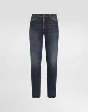Dolce & Gabbana Denim Trousers - Multicolor