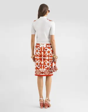 Dolce & Gabbana Polo M/c Anni Sweaters And Cardigans