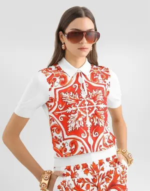 Dolce & Gabbana Polo M/c Anni Sweaters And Cardigans