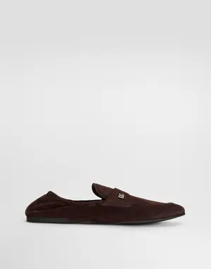 Dolce & Gabbana Crochet Slippers - Brown