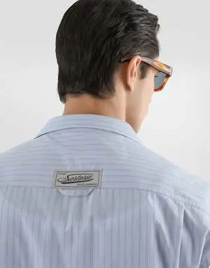 Dolce & Gabbana Striped Cotton Martini Shirt Shirts