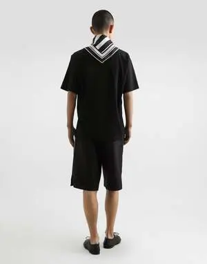 Dolce & Gabbana Linen Fabric Shorts