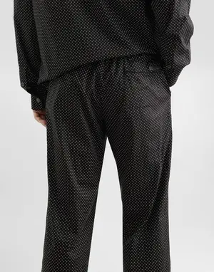 Dolce & Gabbana Micro-patterned Joggers