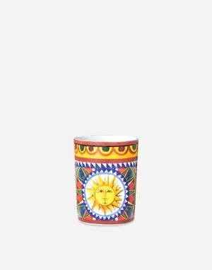 Dolce & Gabbana Porcelain Water Glass Water Glasses - Multicolor