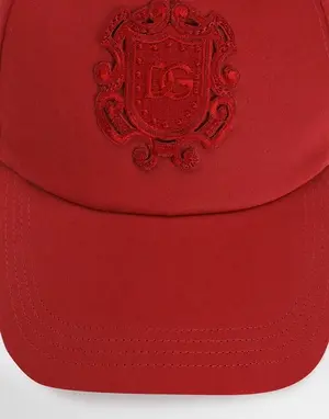 Dolce & Gabbana Gabardine Baseball Cap - Red