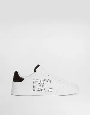 Dolce & Gabbana Printed Calfskin Nappa Strobel Portofino Light Sneakers Sneakers - Multicolor