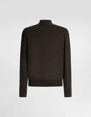 Dolce & Gabbana Cashmere Turtleneck Pullover - Brown