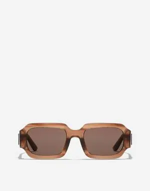 Dolce & Gabbana Tortoiseshell Acetate Sunglasses - Brown