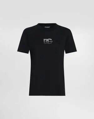 Dolce & Gabbana Ribbed T-shirts For Women