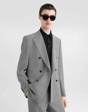 Dolce & Gabbana Double-breasted Wool Jacket Suits And Blazers