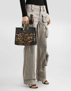 Dolce & Gabbana Small Sicily Shopper Tote Bags - Multicolor