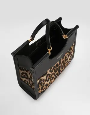 Dolce & Gabbana Small Sicily Shopper Tote Bags - Multicolor