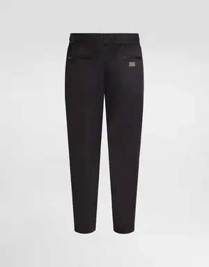 Dolce & Gabbana Stretch Cotton Jogging Pants With Tag Pants And Shorts Cotton