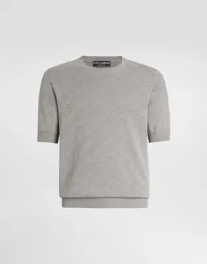 Dolce & Gabbana Silk Pullover Sweaters And Cardigans - Grey