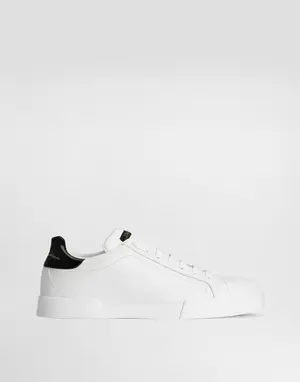 Dolce & Gabbana Calfskin Portofino Sneakers - Multicolor