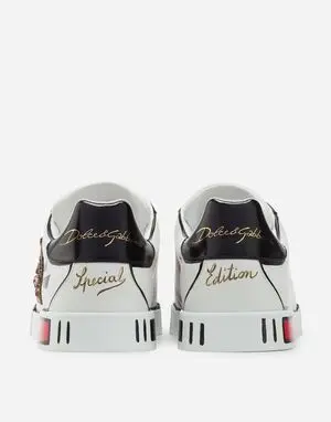 Dolce & Gabbana Limited Edition Portofino Sneakers - White